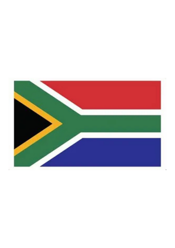 SA Flag Sticker - 12cm x 9cm (large) – A Taste of South Africa