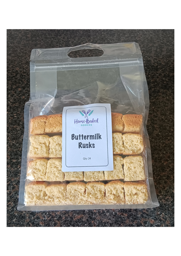 Homebaked Goodies Buttermilk Rusks - 24 piece – A Taste of South Africa